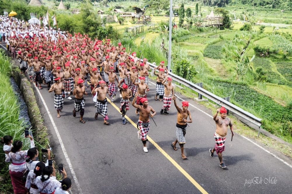 Tradisi Nyeret Desa Adat Ababi